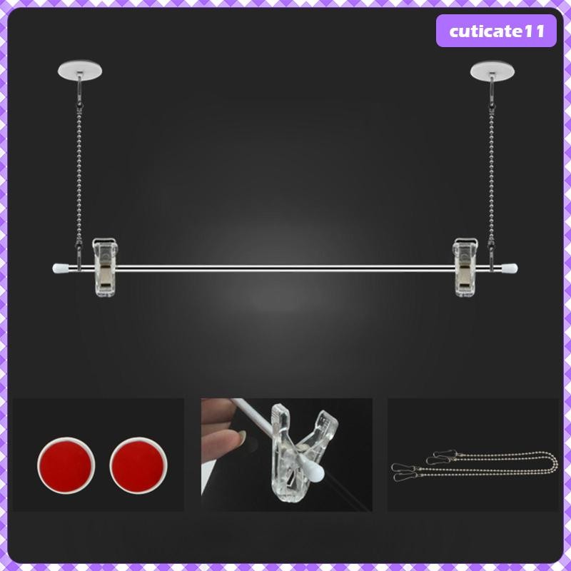 [Cuticate1] Ceiling Sign Hanger Ceiling Sign Holder Label Clip Display ...