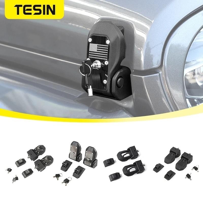 TESIN Car Engine Locks Hood Latch Catch Lock for Jeep Wrangler JL ...