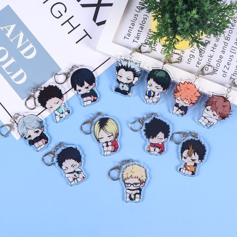 Anime Haikyuu!! Keychain High School Volleyball Boy Hinata Shoyo ...