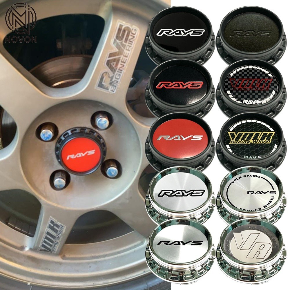 Car modification 1PC 67/62mm RAYS wheel center cap for VOLK VR rims ...