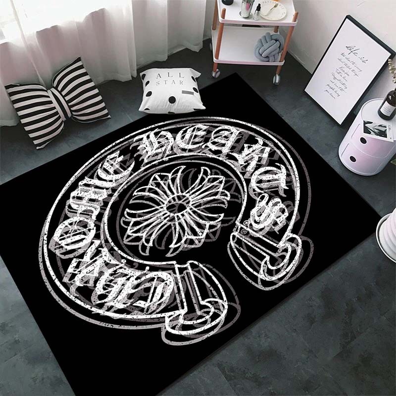 3D Chrome Heart, Chrome Heart Patterned Rug, Cool Rug, Fashion Street ...