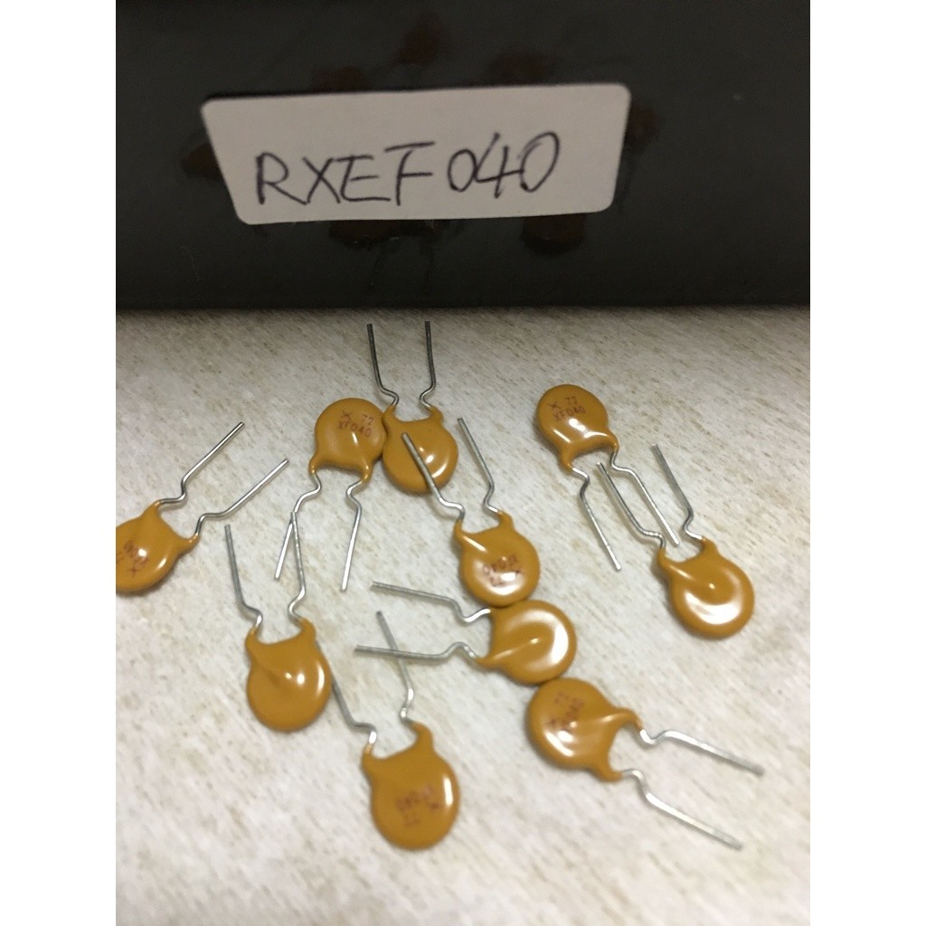 Tyco in-line self-recovery fuse RXEF040 sample pack 10 72V/60V 0.4A ...