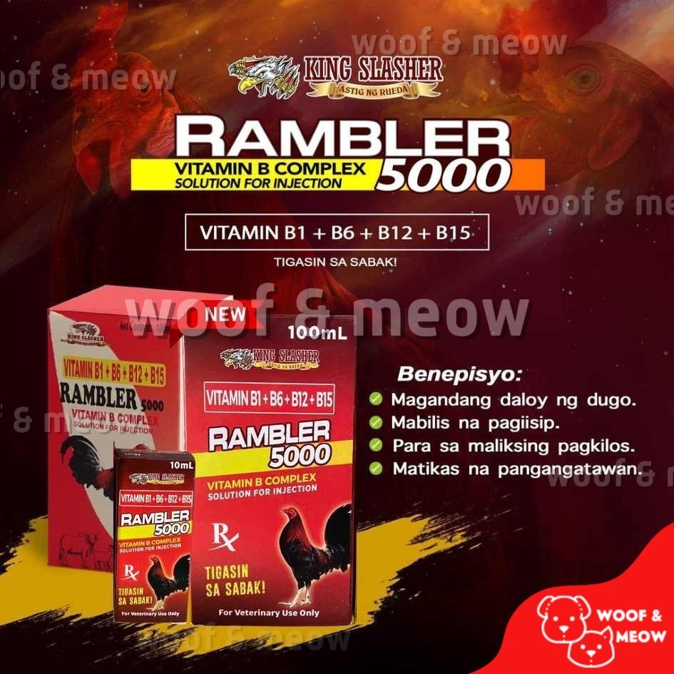 Rambler 5000 King Slasher 100ML and 10ml | Shopee Philippines