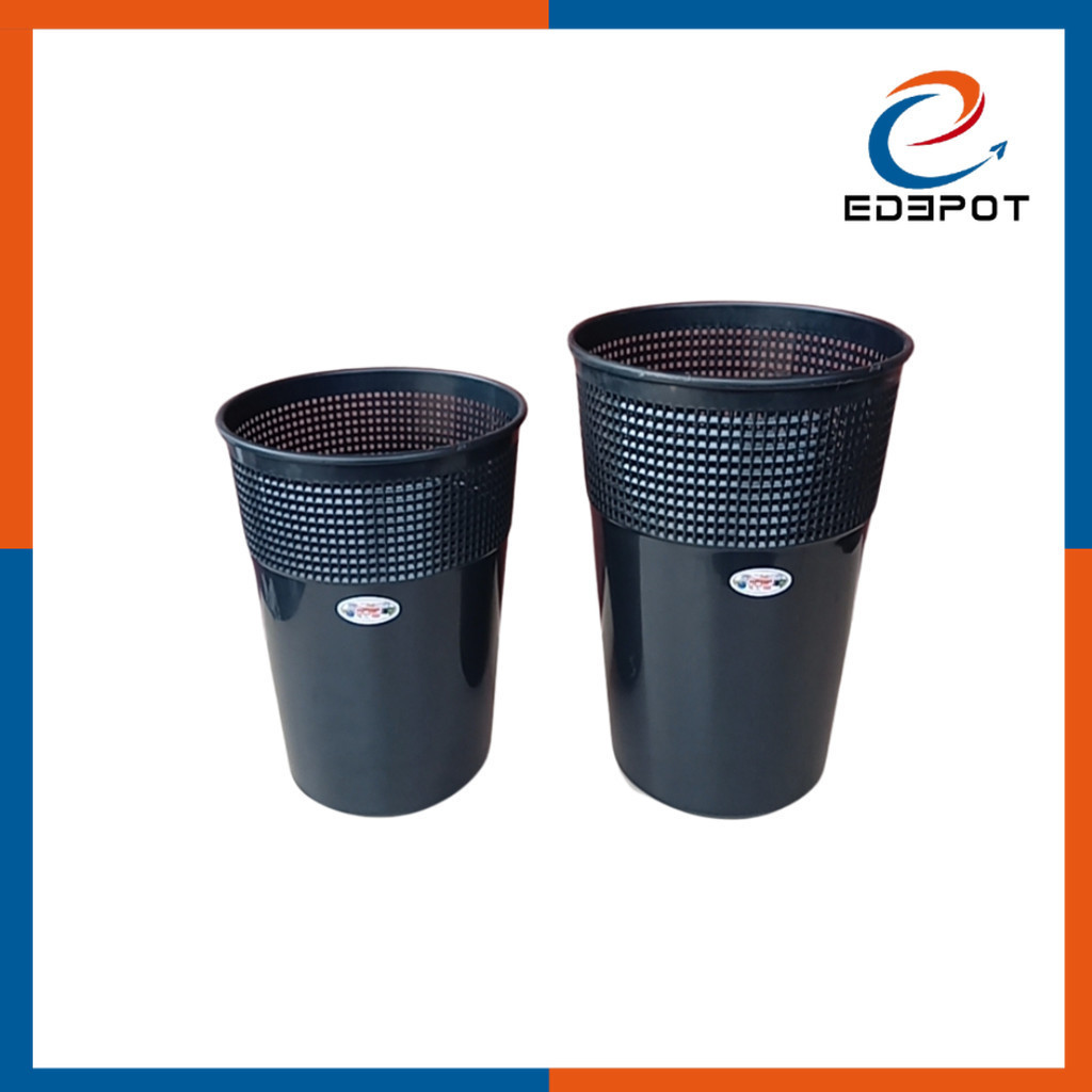 Hi-Top Trash bin Plastic Waste Can open style basurahan for indoor ...