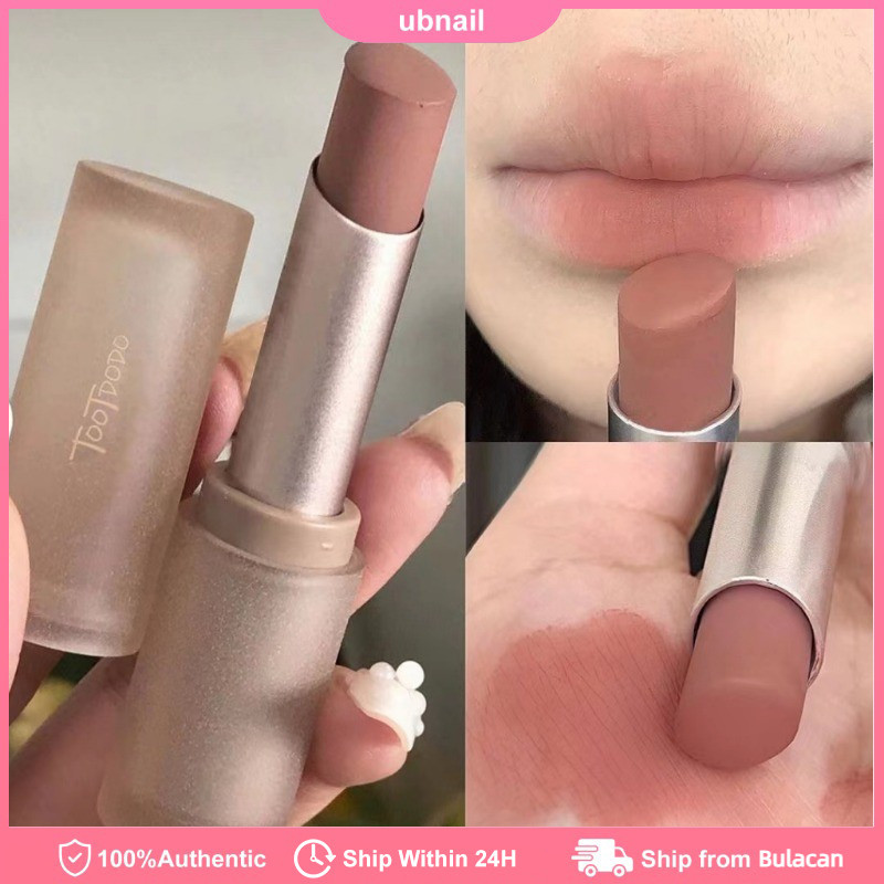 Toot Dodo Dual-use Lipstick Matte Long Lasting Lip Gloss Waterproof Non ...