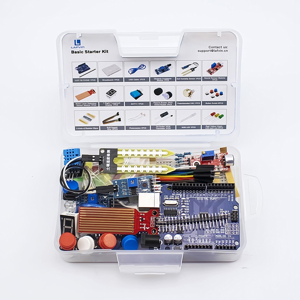 (COD) Arduino Starter Kit for Arduino UNO R3 Provide Tutorial for Beginner Learning (COD ...