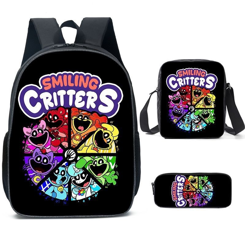 Smile Little Animal Backpack Smile Critters School Bag Poppy Play Time ...