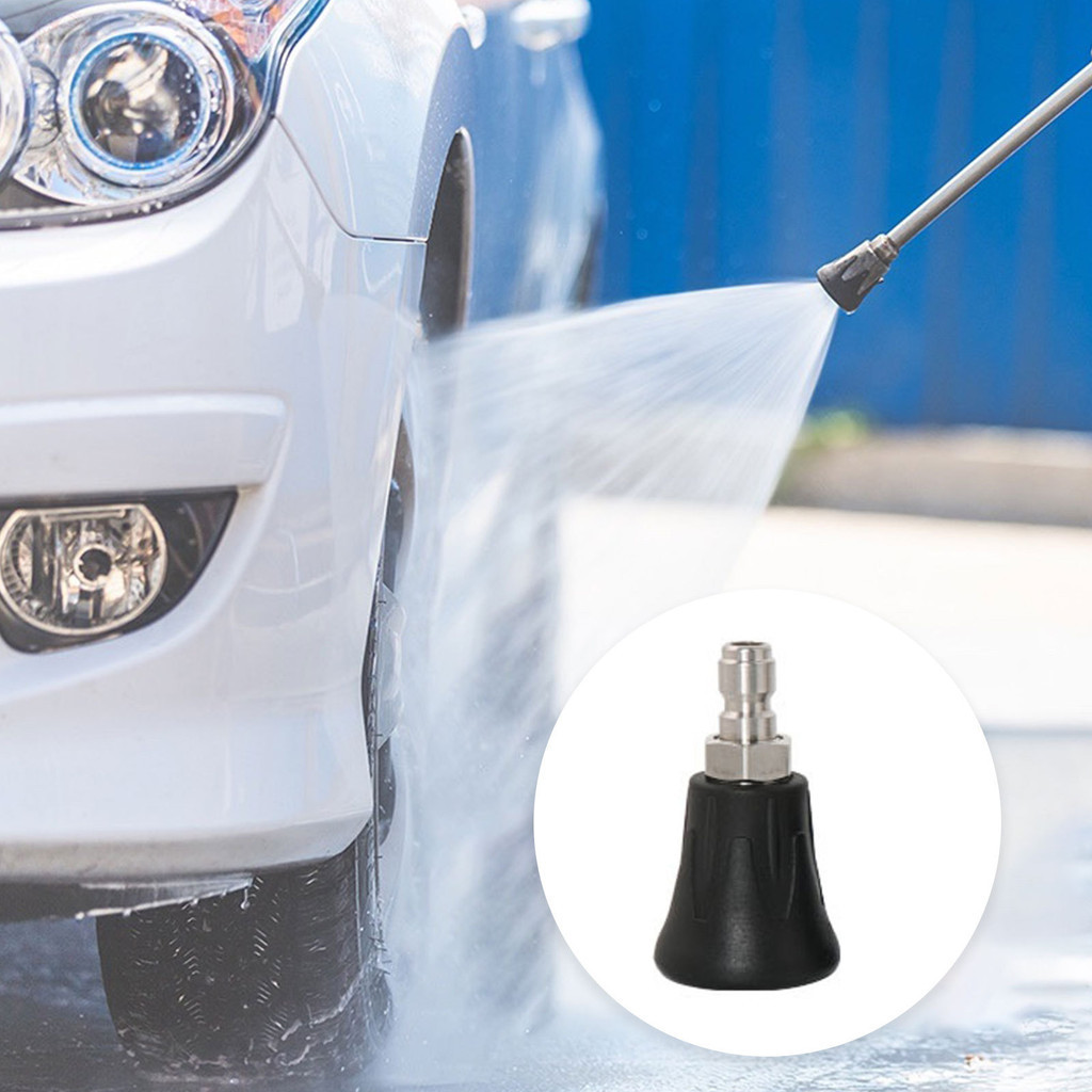 ST Splash Proof Sheath Nozzle Stainless Steel, 1/4 Quick Plug High ...