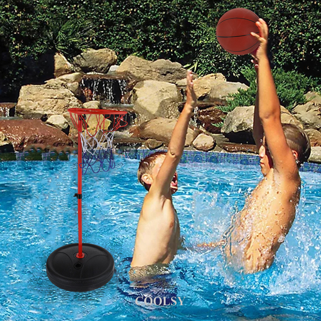 FAUSE Floating Pool Basketball Hoop Game For Swimming Pool Summer Water ...