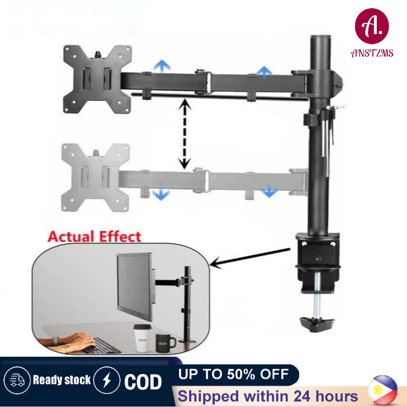 Single Monitor Arm Mount Bracket Monitor Desktop Mount Stand Mount with ...