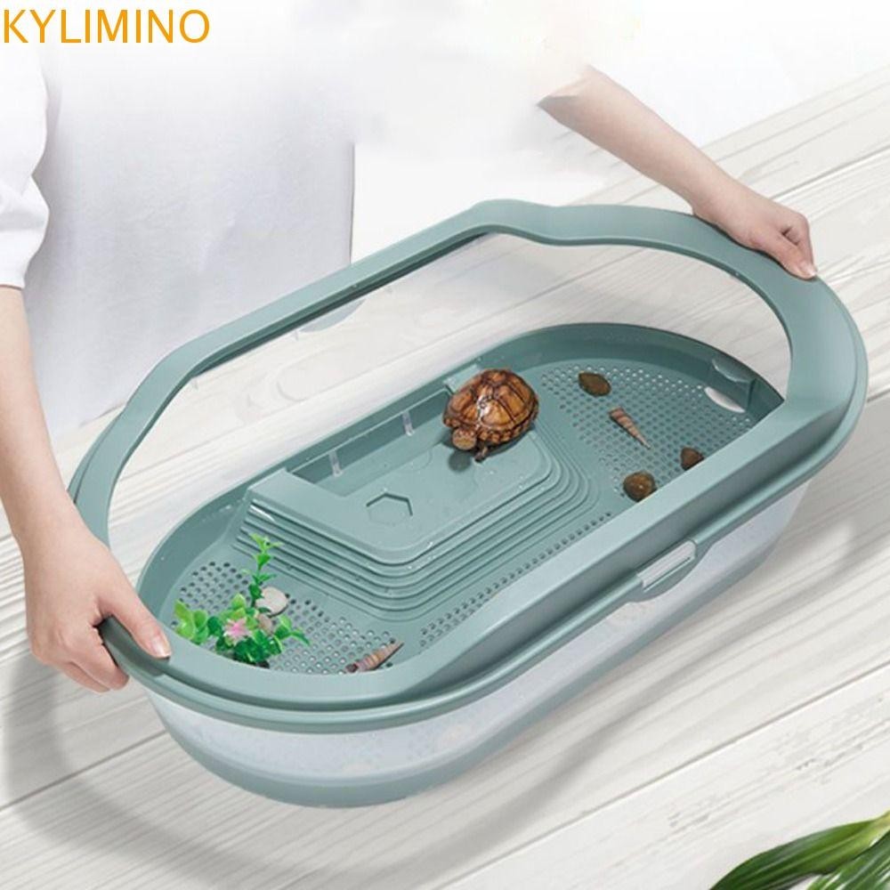 KYLIMINO Turtle Tank Durable 1PC Small Pet Accessories Detachable ...