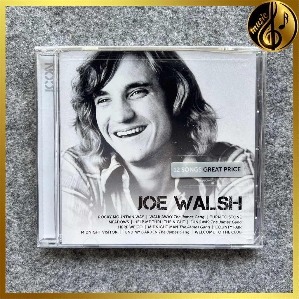 Original Joe Walsh Icon CD Album [Sealed] CP0257 | Shopee Philippines