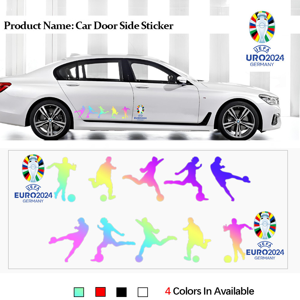 UEFA Euro 2024 European Championship ,Football Logo Sticker Custom for ...