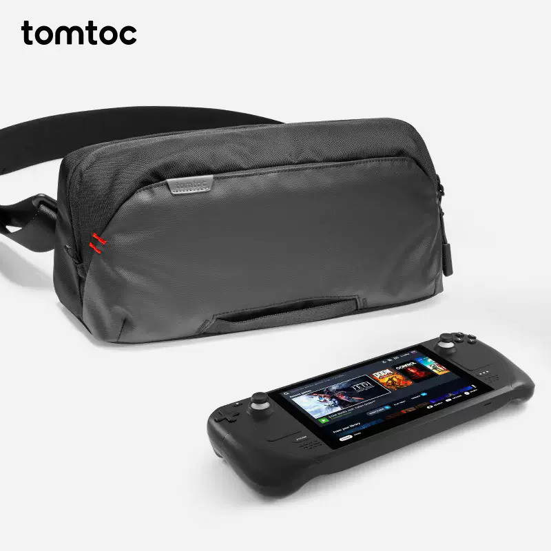 Tomtoc Steam Deck Multifunctional Storage Messenger Bag G47 Suitable ...