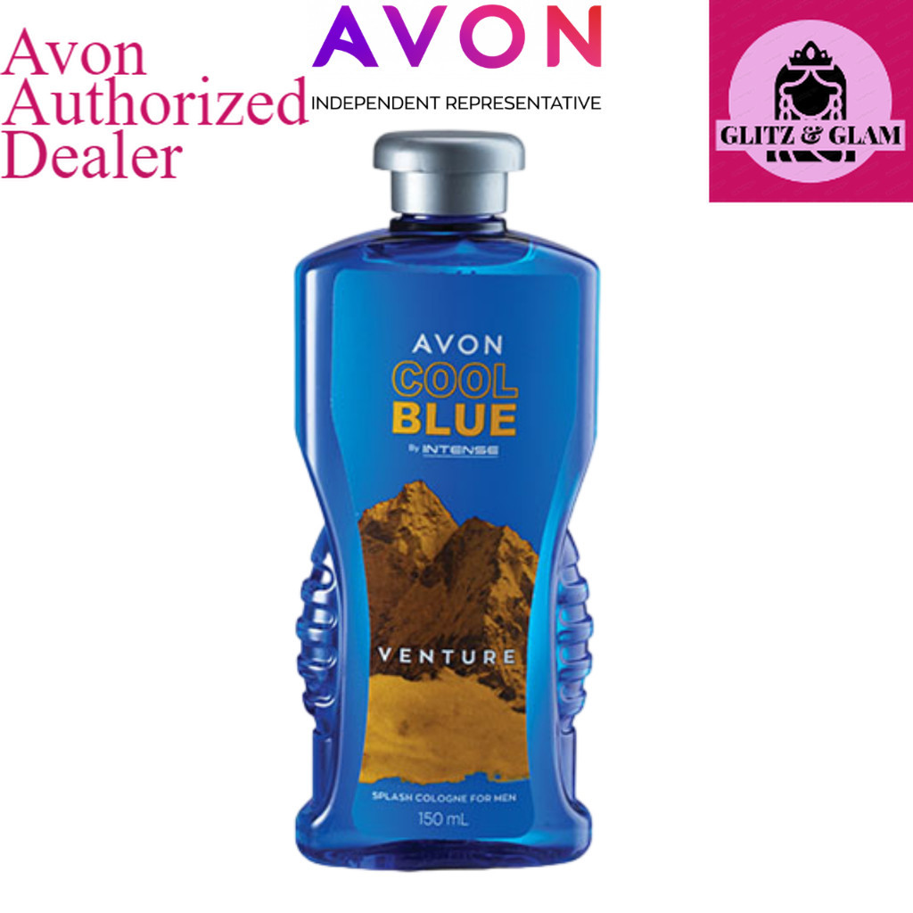 Avon Cool Blue Splash Cologne For Men 150 ML - Venture | Shopee Philippines