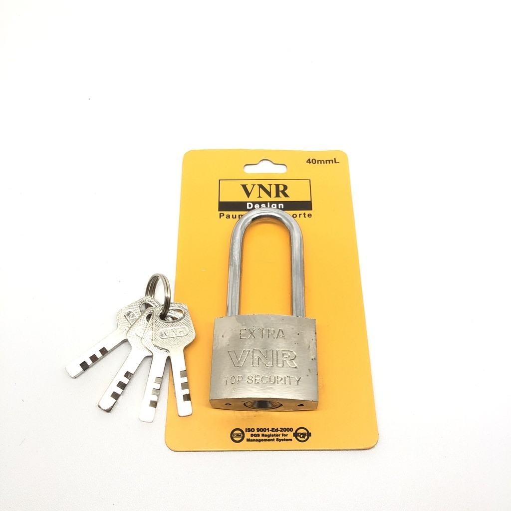 VNR 40MM LONG NECK PADLOCK | Shopee Philippines