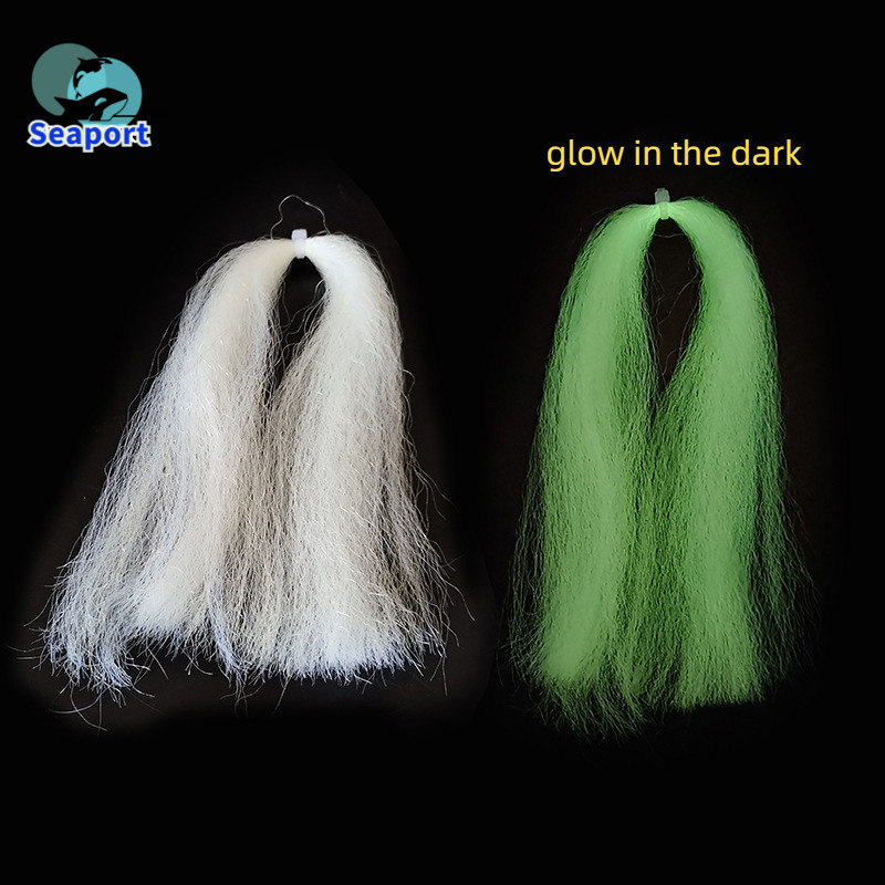 Luminous Tinsel Glow Crystal Flash Strands Tinsel String Fly Tying ...