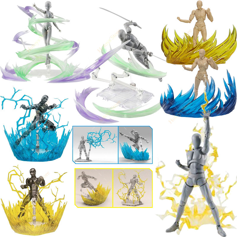 For SHF Action Figure whirlwind Flame Lightning Special Impact Effect ...