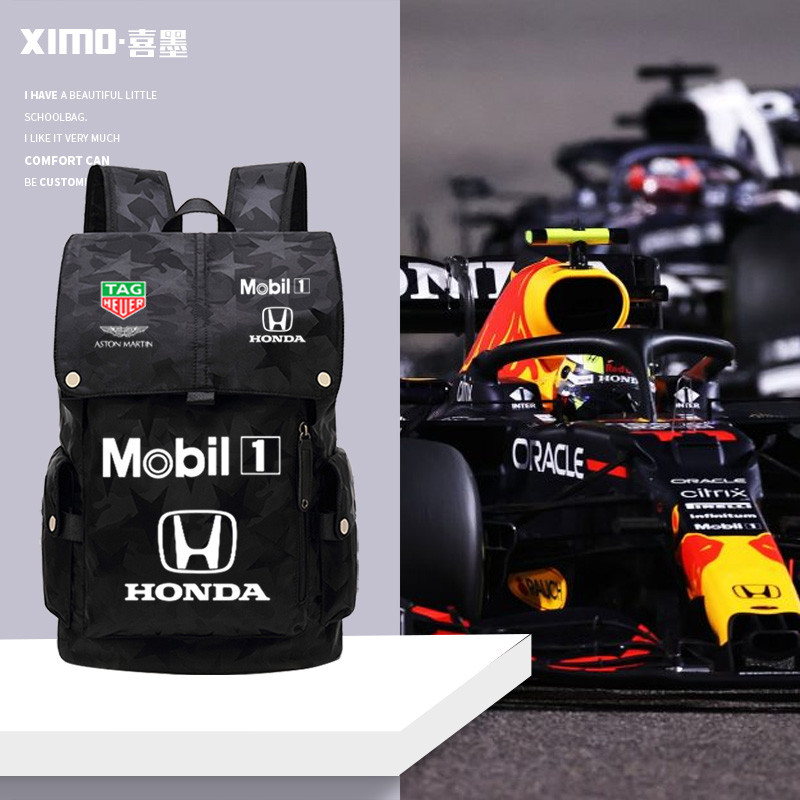 Honda hondaF1 Formula Car Performance Modified Backpack Backpack Large ...