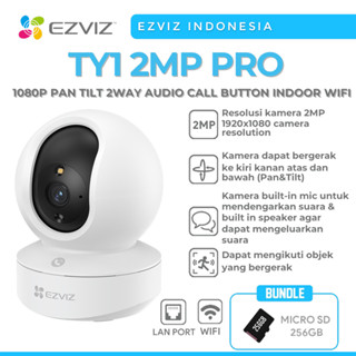 Ezviz TY1 2MP PRO 1080P PAN TILT 2WAY AUDIO CALL BUTTON INDOOR WIFI ...