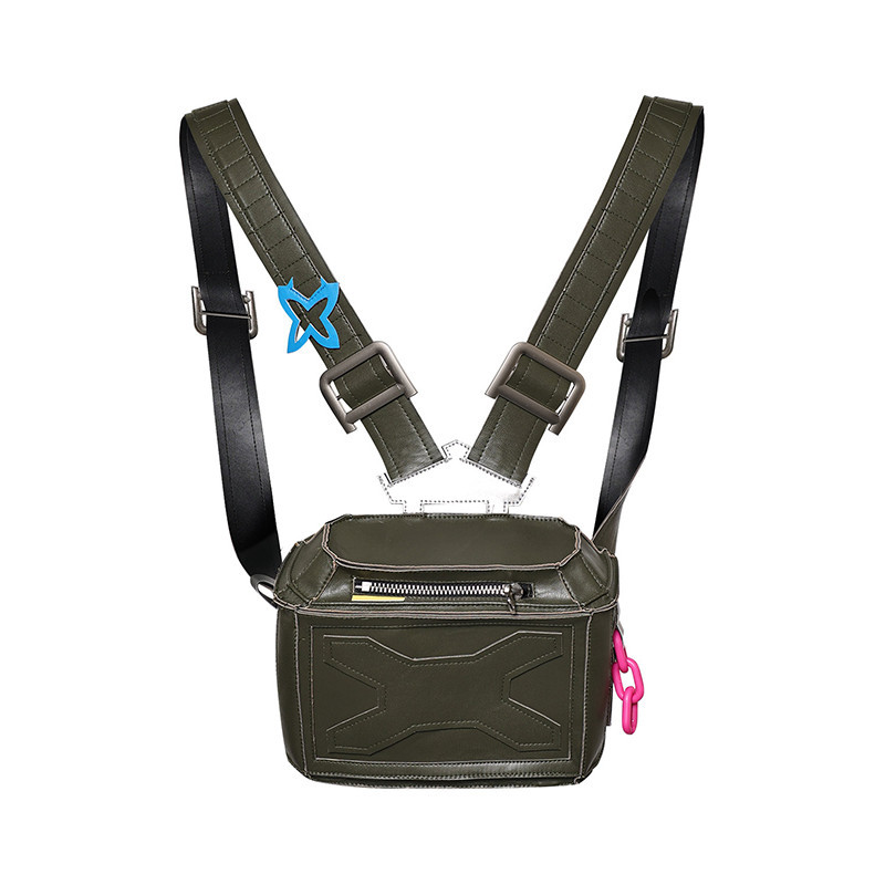 Valorant Clove Cosplay Black Props Backpack Bags School Bag | Shopee ...