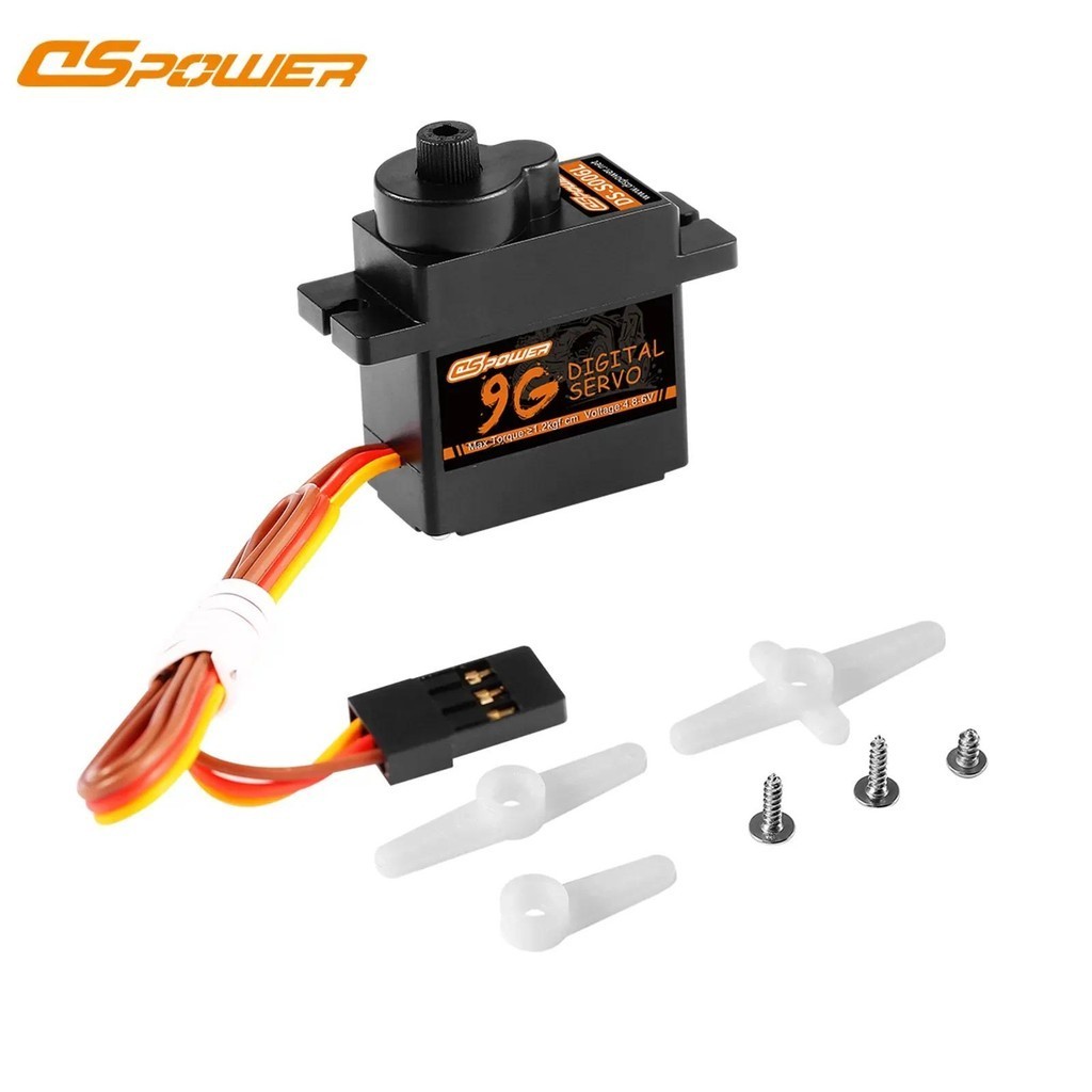 DSPOWER 9G Micro Digital Servo Mini Servo Waterproof Digital Servo ...