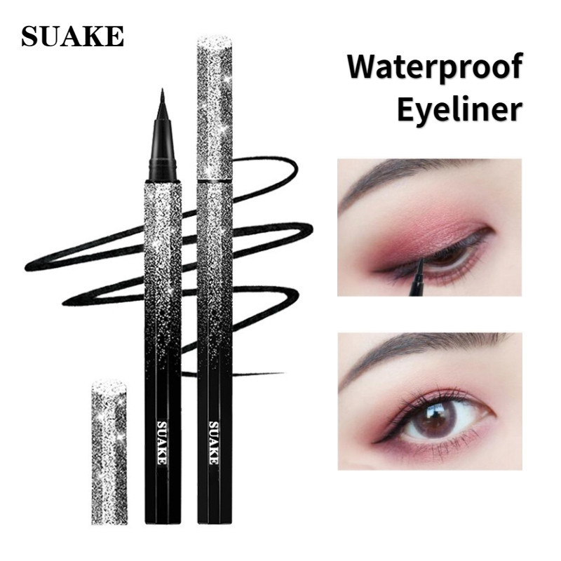 SUAKE Starry Sky Eyeliner Waterproof Longlasting Black Liquid Eyeliner ...