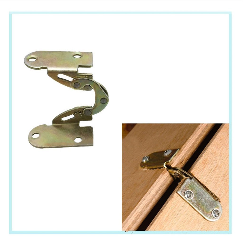 1pc Flap Iron Hinge Folding Hidden Hinge for Dining Table Desk Bed ...
