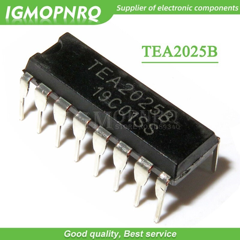 4ILY 10pcs/lot TEA2025B TEA2025 DIP-16 Audio Amplifier Amplifier Board IC New Original | Shopee ...