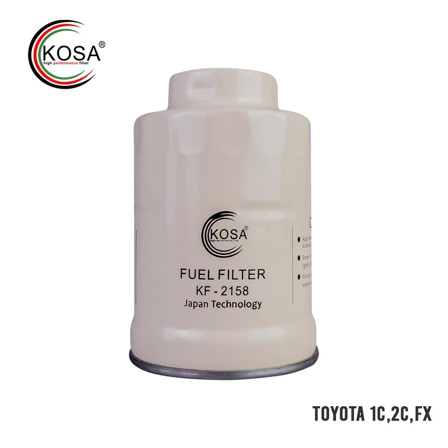 TOYOTA 1C 2C FX FUEL FILTER 3303-64010 KOSA | Shopee Philippines