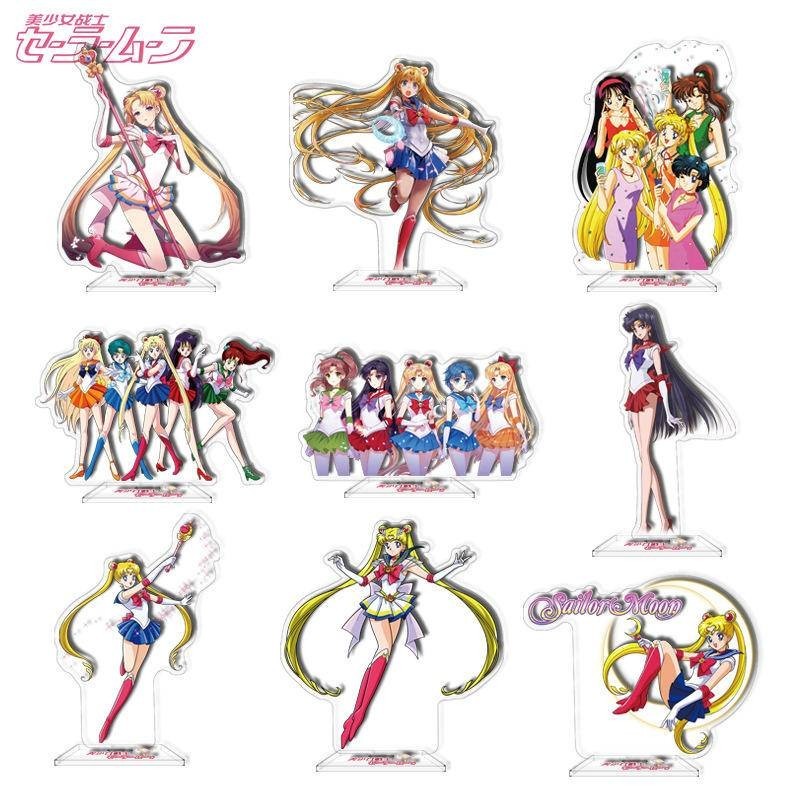 Anime Girl Acrylic Standee - Classic Cartoon Character Art, Magic Girl ...