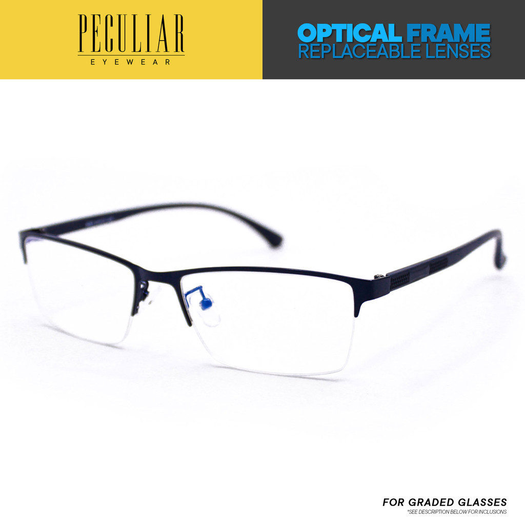 Peculiar Eyewear SAGE Rectangle Optical Frame For Graded Lens ...