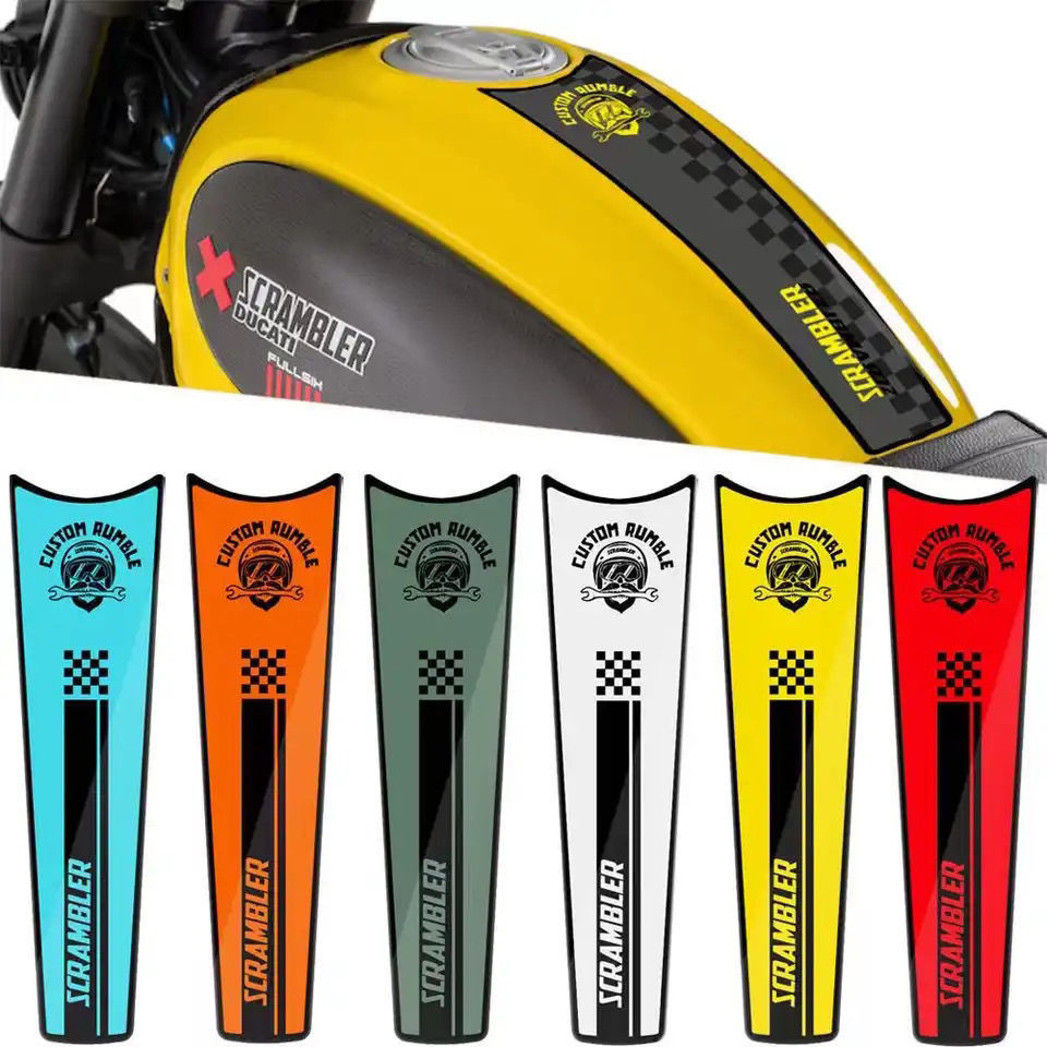 Ducati SCRAMBLER 3D Modified Tank Stickers | Shopee Philippines