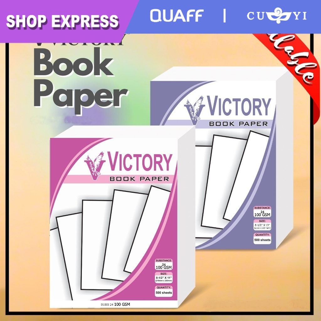 [ 100 GSM ] S-24 VICTORY Book Paper Bond Paper Bookpaper 500 Sheet ...
