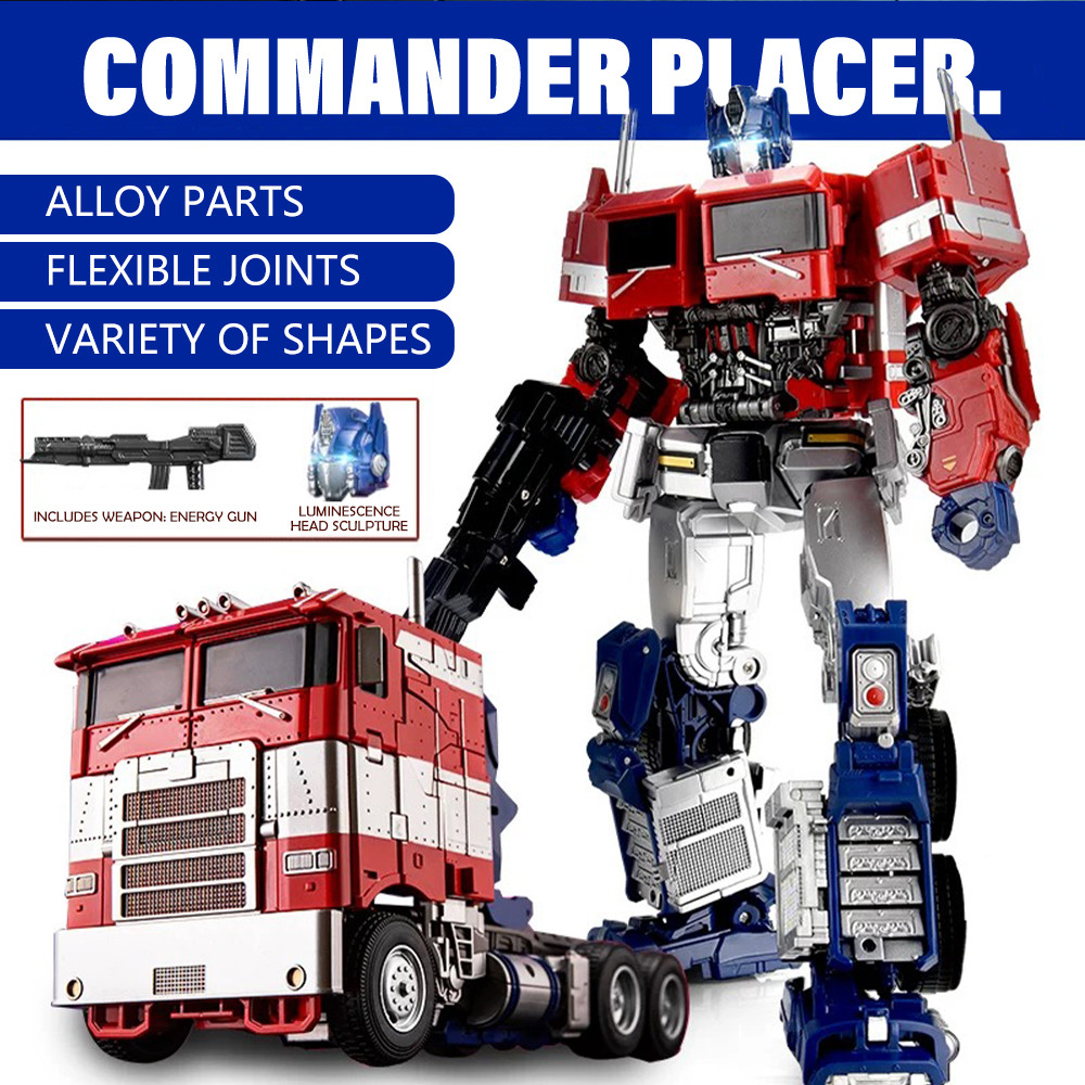 Model Transforming Car Man Autobot Toy Dark Commander Optimus Prime ...