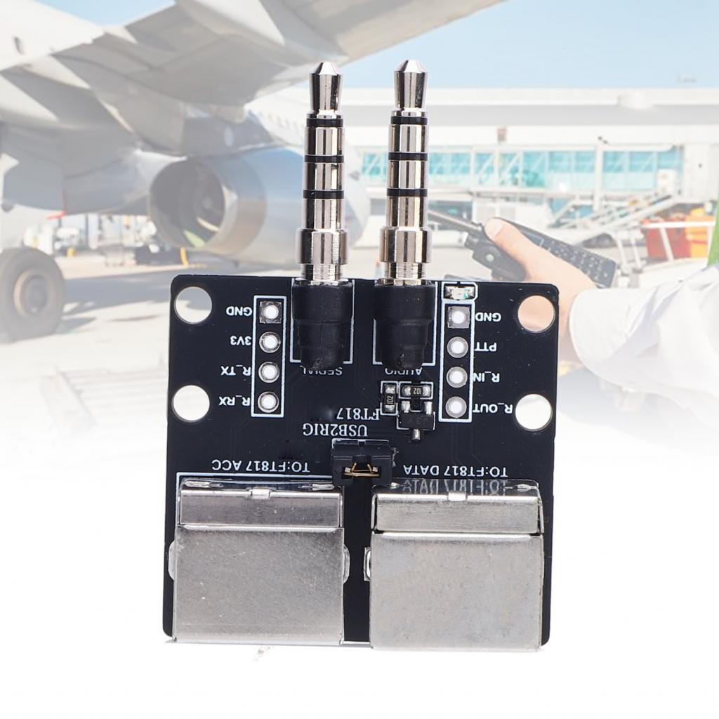 Newlanrode Integrated Digital Modes Interface for Amateur Radio USB Sound Card and Serial Port 2 ...