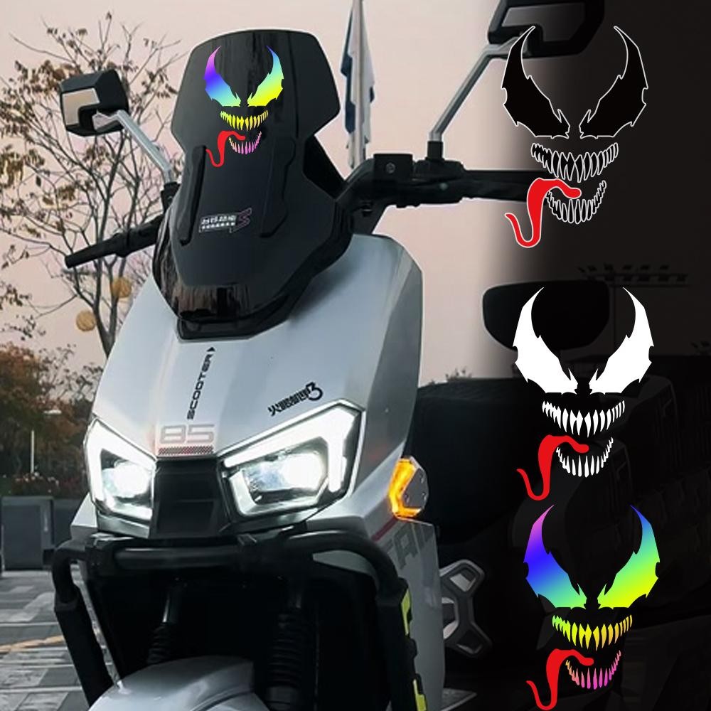 For Venom Sticker Motorcycle Windshield Helmet Stickers Car Glass ...