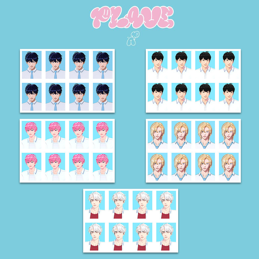 Kpop PLAVE Asterum Identity Card Photocards School ID Photo HD ...