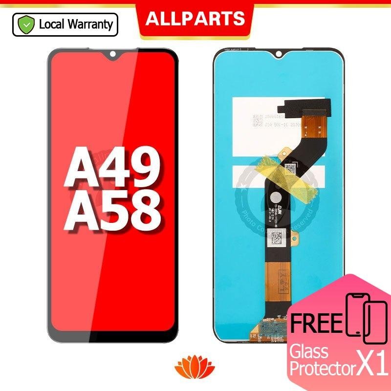 Allparts Display for Itel A49 A58 Pro LCD Touch Screen Digitizer ...