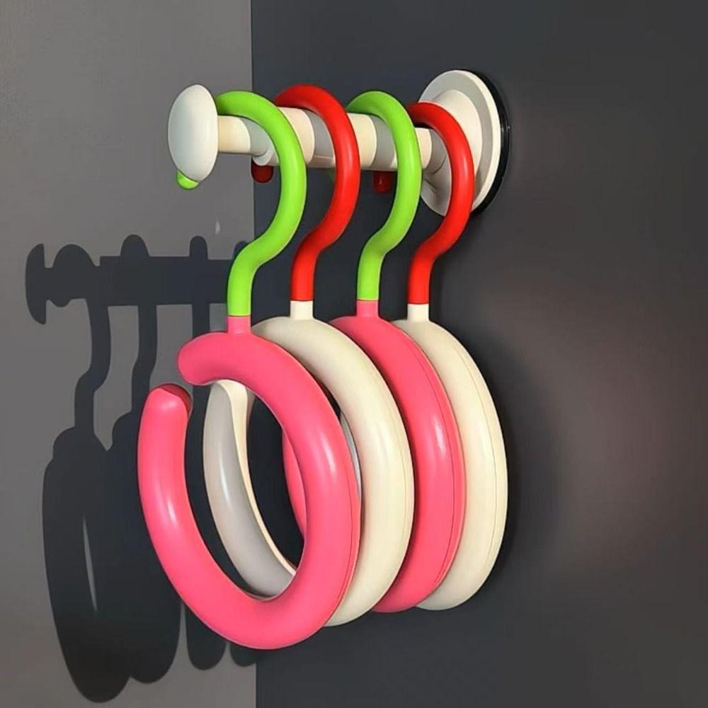 AUGUSTUS Round Scarf Tie Hanger, Circular Ring Clothing Hanger, Multi ...