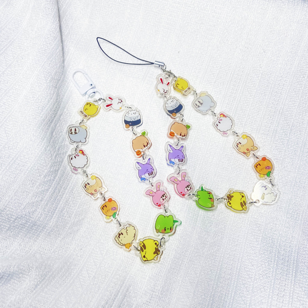 Seventeen String Keychains Acrylic Idol Bag Pendant Mobile Phone ...