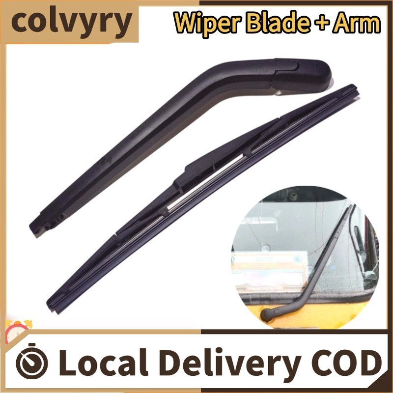 Wiper Set Wiper Blade and Arm Banana Type Bajaj RE TVS King Avanza ...