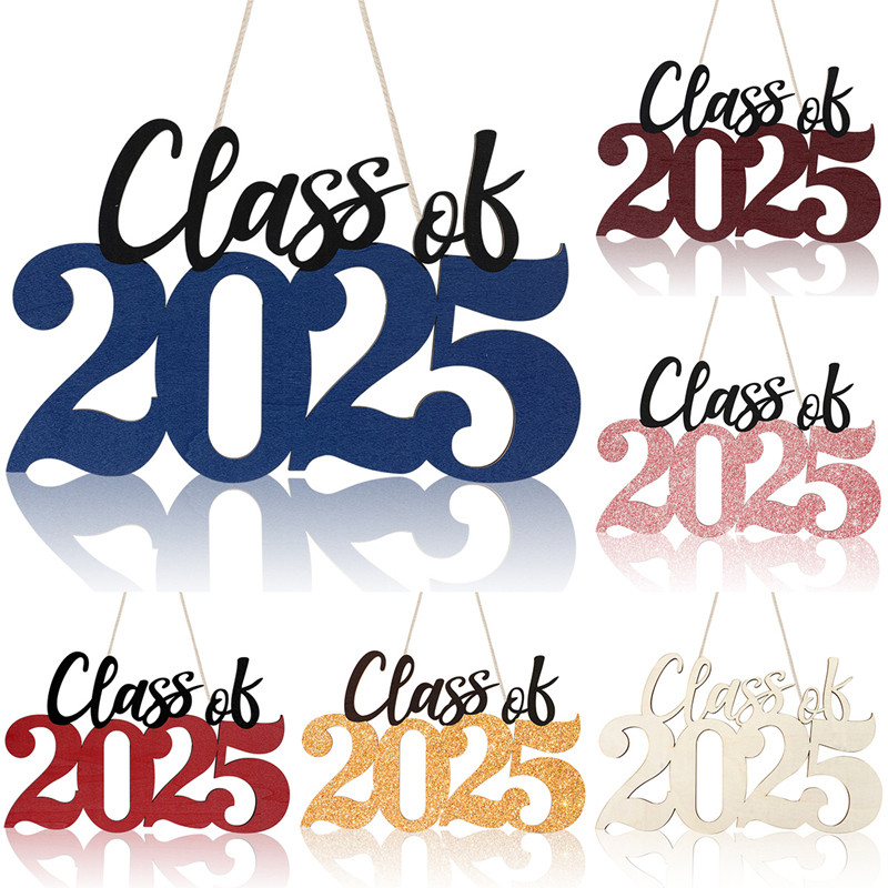 Class of 2025 Wood Signs Graduation Decoration 2025 Wooden Sign ...