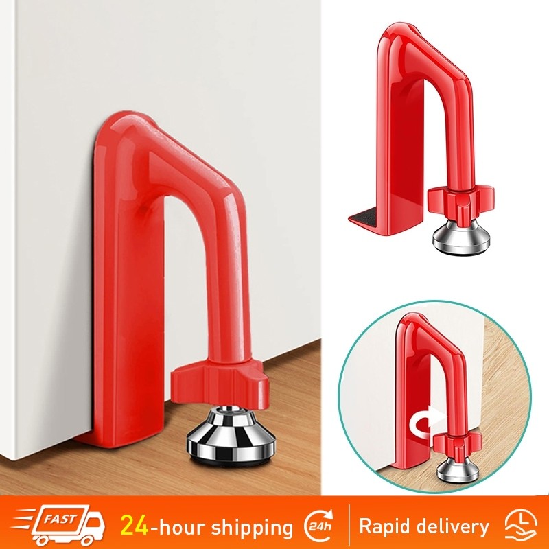 Door Jammer Door Stopper Portable Door Security Lock Door Lockdown ...