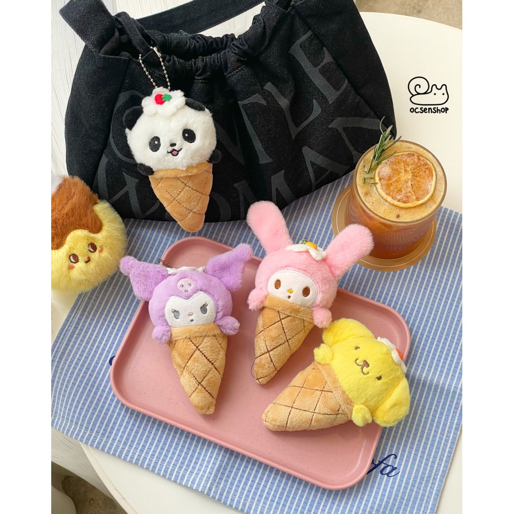 Sanrio waffle cone keychain (12cm) | Shopee Philippines