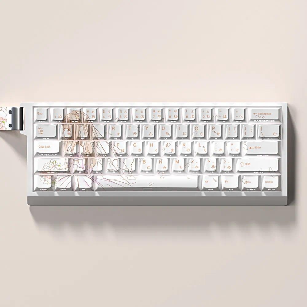 Shiina Mahiru Keycap Cherry Profile PBT Letter Side-engraved Light ...