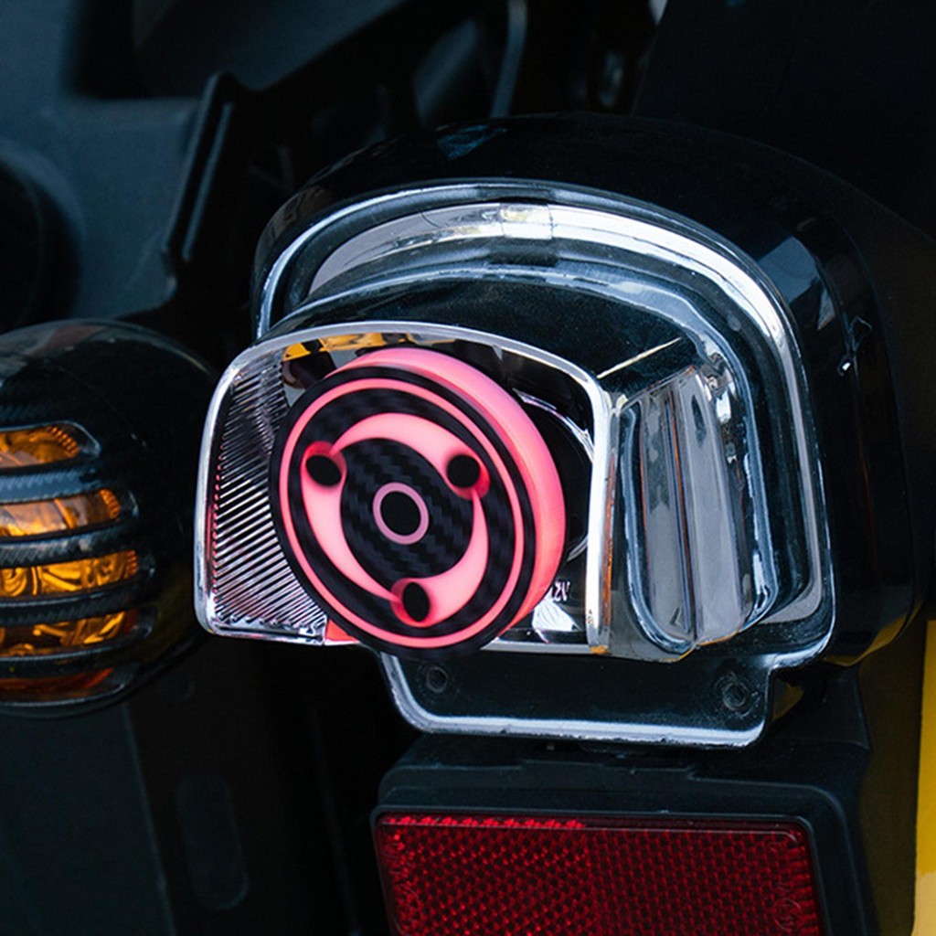Sharingan LED Motorcycle Tail Light Cool Electric Vehicle Signal Lights ...