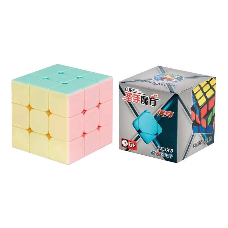 SENGSO Macaron Magic Cube 5x5x5/4x4x4/3x3x3/2x2x2 Stickerless Magic ...