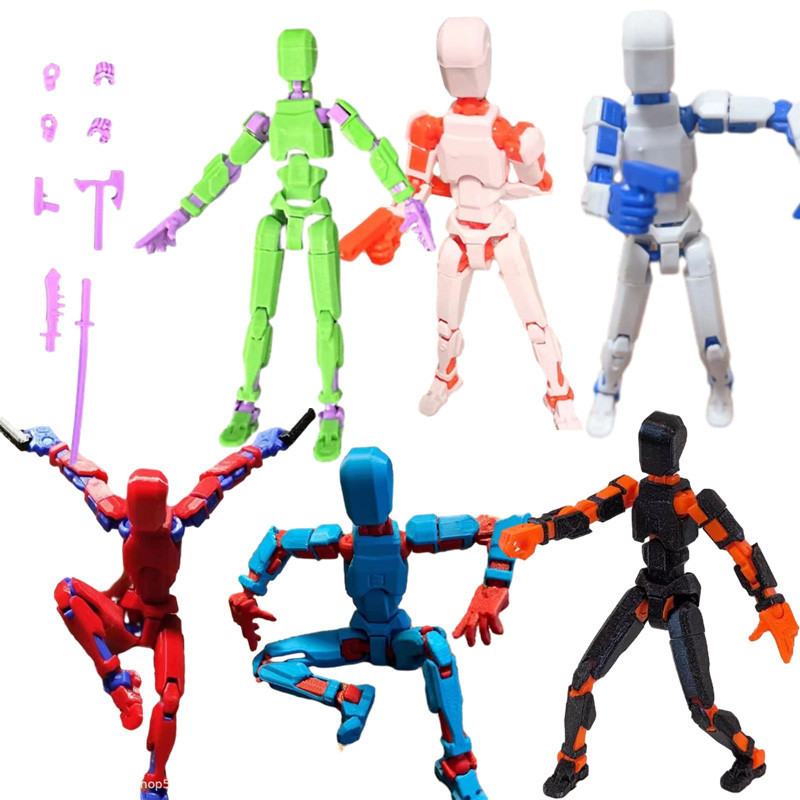 Dummy 13 Lucky Doll Action Figure 3D Titans Dummy 13 Joint Movable ...