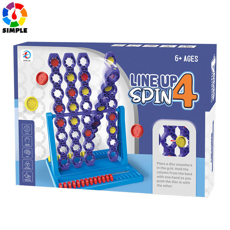 Connect 4 Spin Game, Features Spinning Connect 4 Grid, 2 Player Board Games for Family and Kids ...